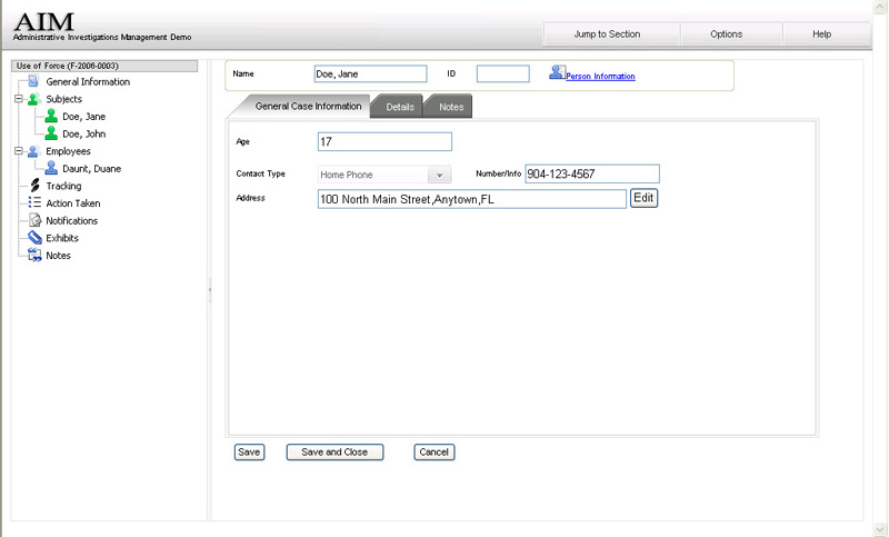 Administrative Investigations Management Software, AIM, On Target ...
