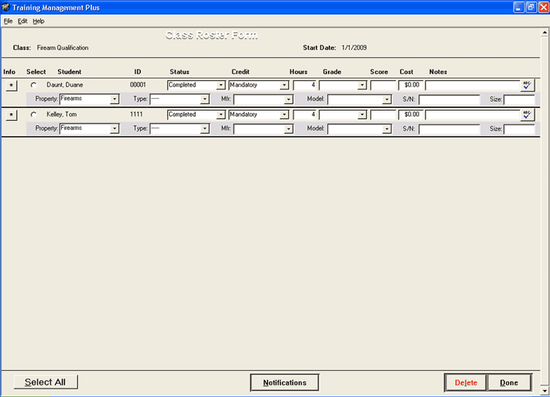 Training Management Plus Software, TMP, On Target Performance Systems ...